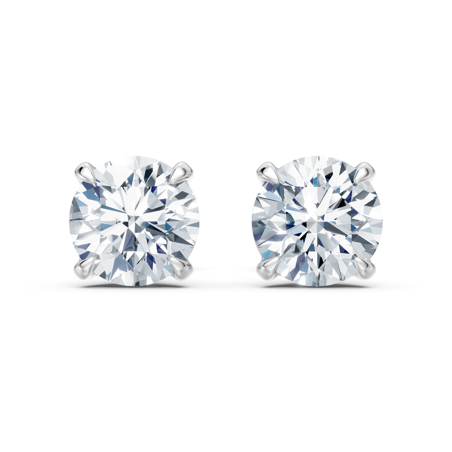 Martini 4 Prong Studs 18k - IN STOCK (Copy) | ROVA Brilliance