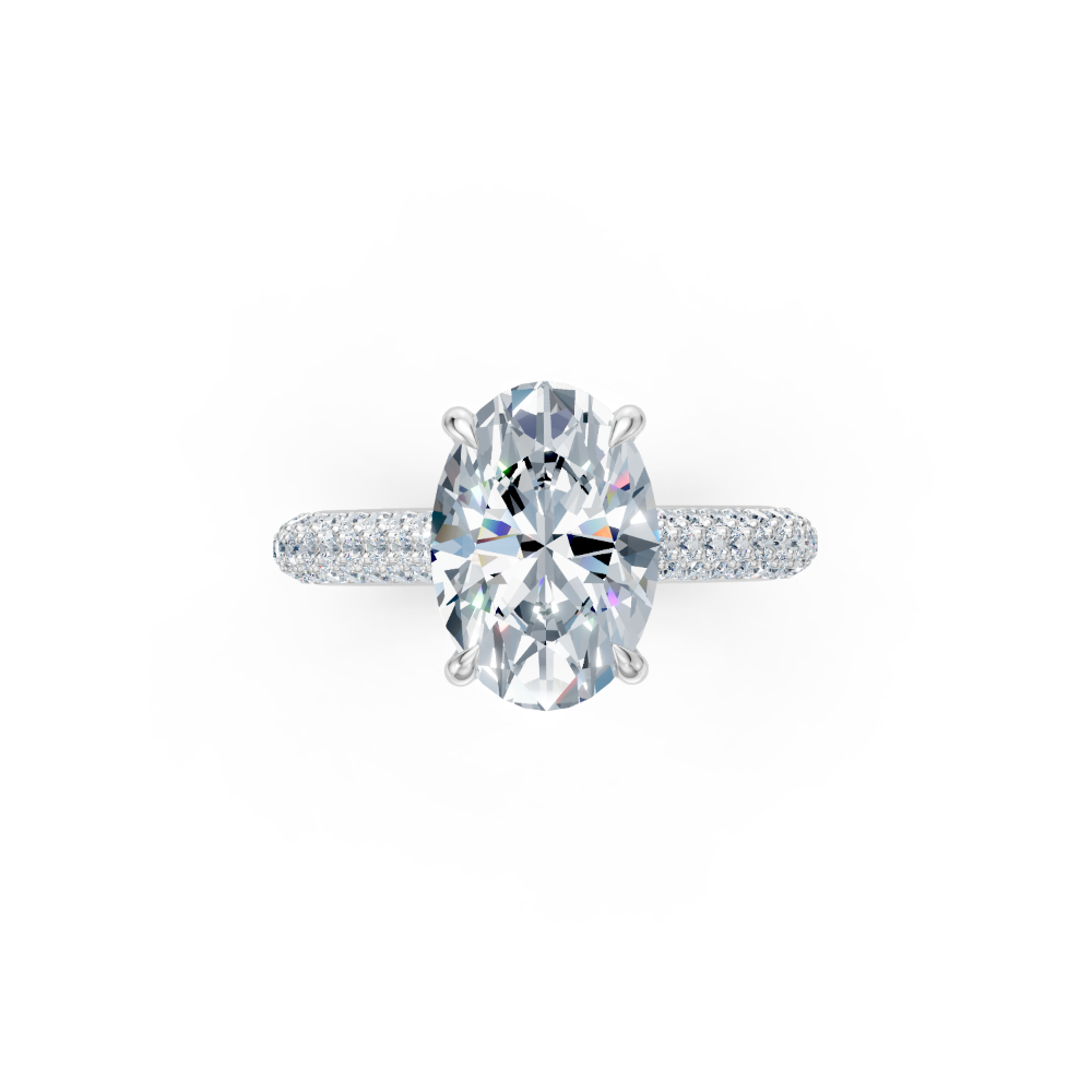 Tatiana Oval Ring | ROVA Brilliance
